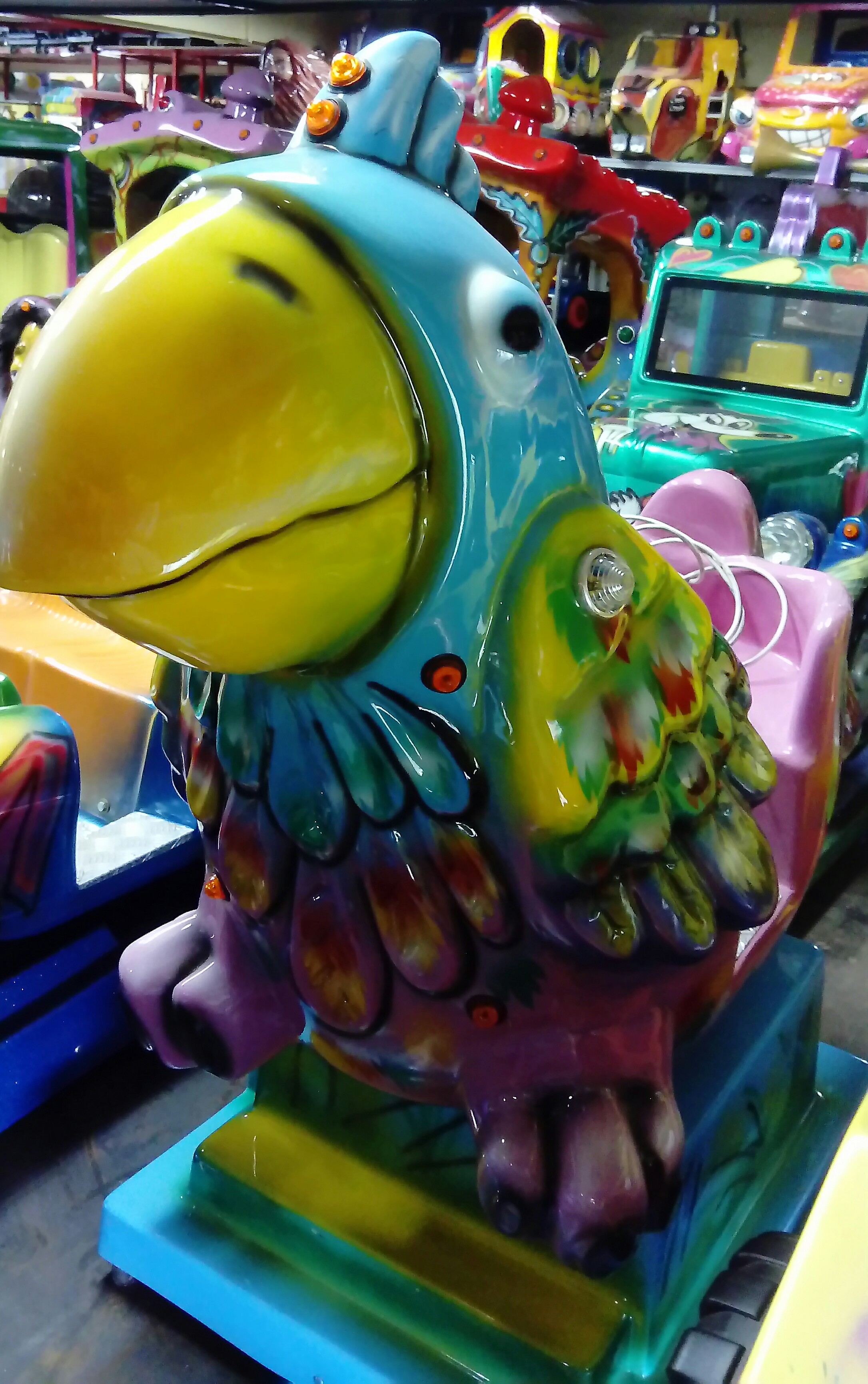 Parrot - Cam Hellas Company - Manufacturing Company Of Amusement Machines